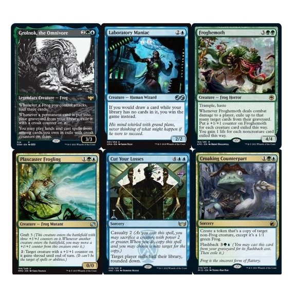 Other | Frog Tribal Commander Edh Deck Grolnok The Omnivore Mill Mtg ...
